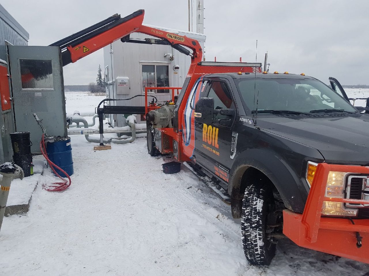 Picker Trucks & Knuckle Boom Cranes - ROIL Projects Inc.