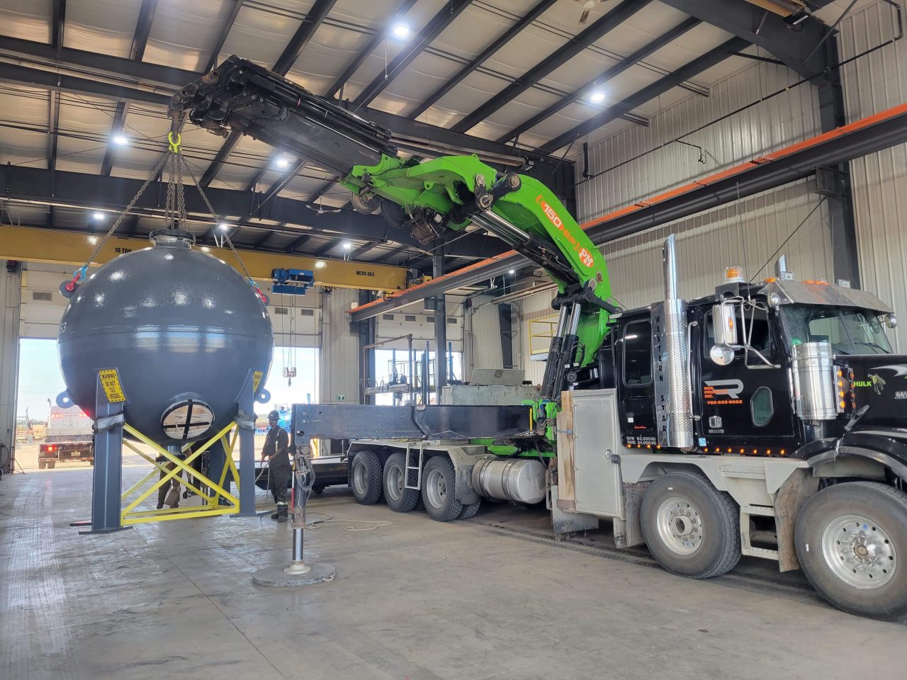 Picker Trucks & Knuckle Boom Cranes - ROIL Projects Inc.